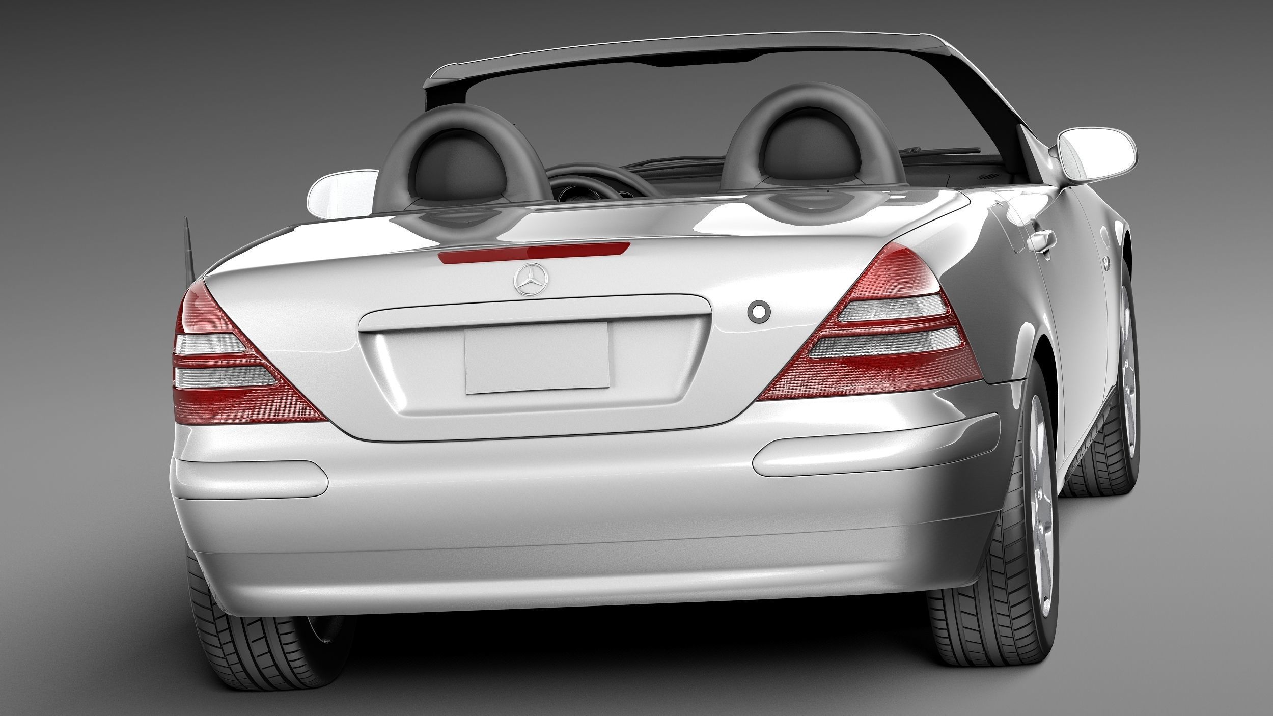 Mercedes-Benz SLK R170 1996-2004 3D model | CGTrader