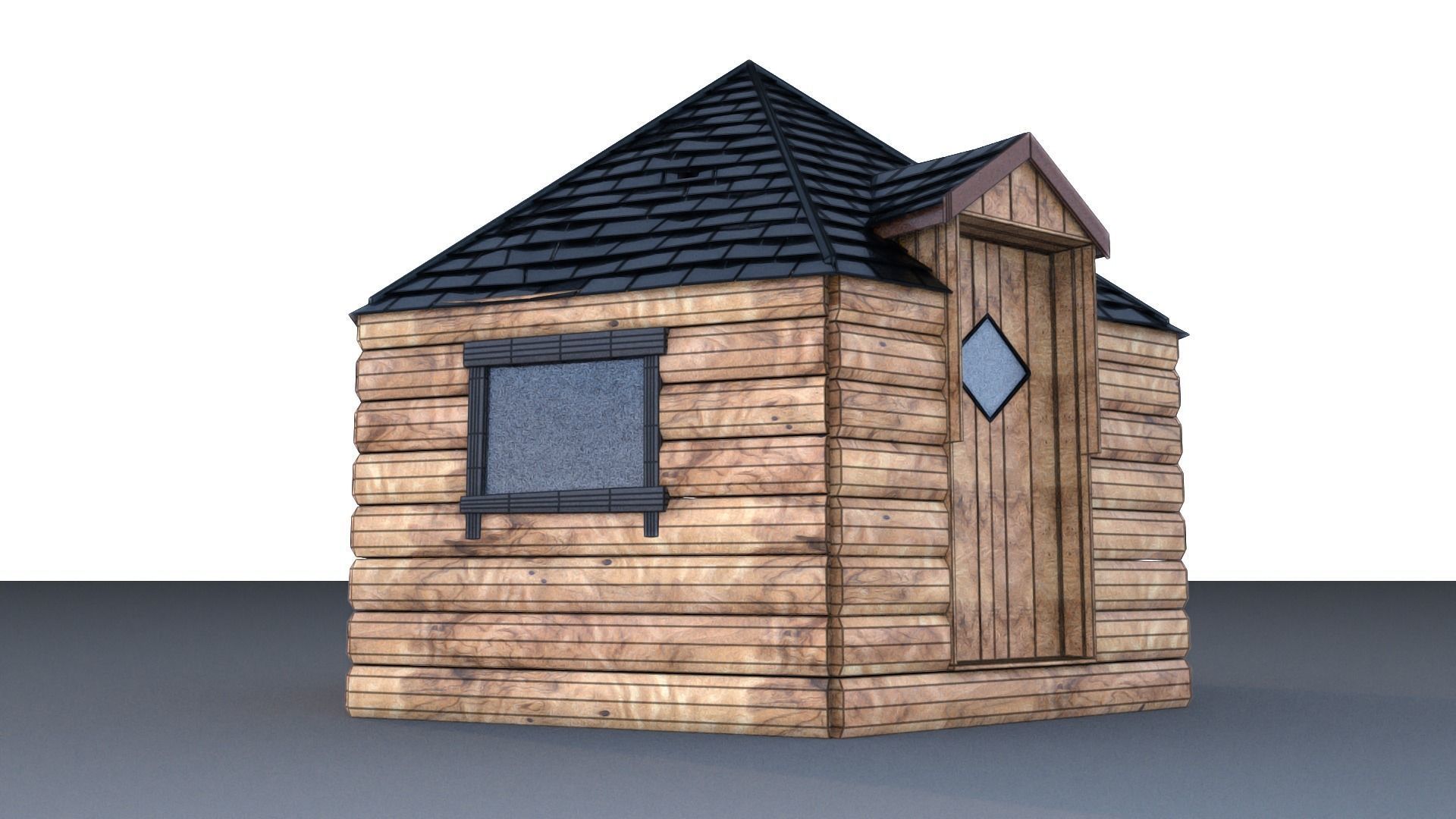 Wooden Hut 3D model | CGTrader