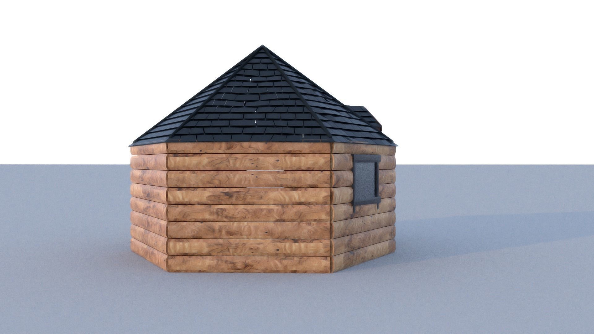 Wooden Hut 3D model | CGTrader