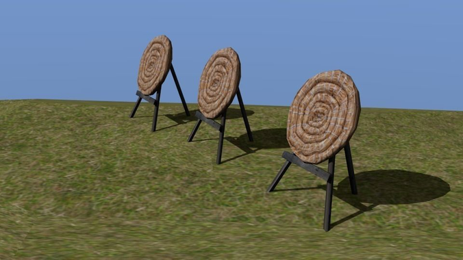 Medieval target free VR / AR / low-poly 3D model | CGTrader