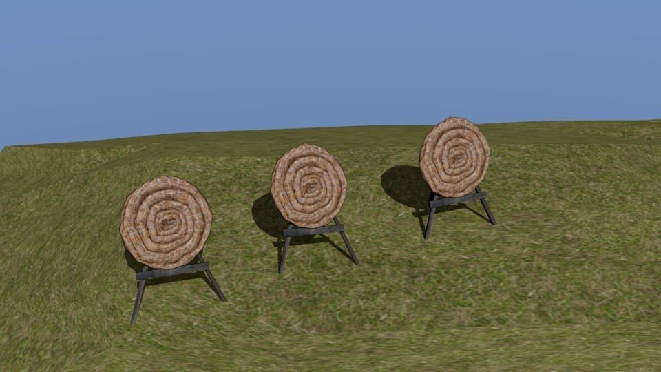 Medieval target free VR / AR / low-poly 3D model | CGTrader