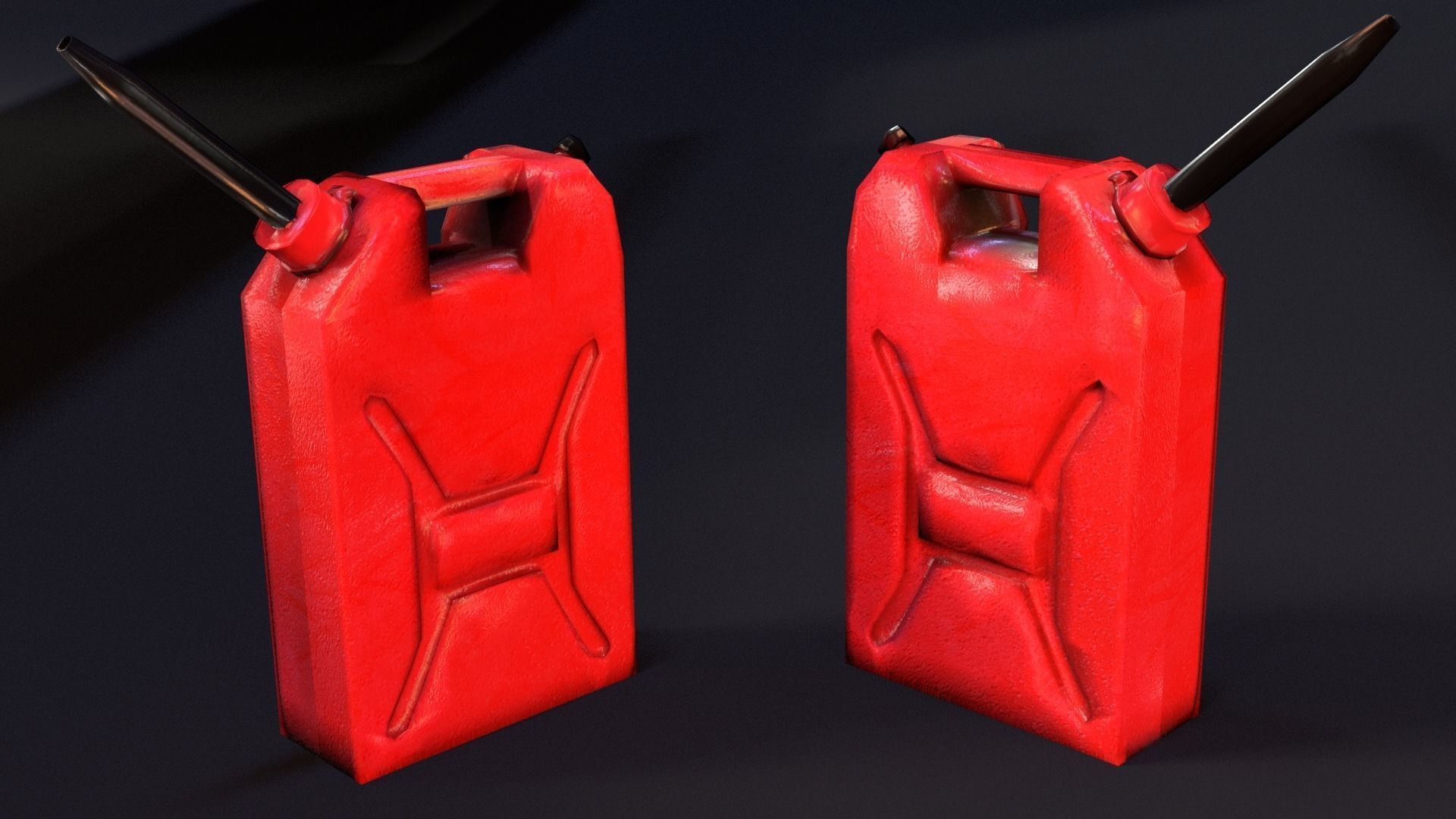 Gas Can 3D model realtime | CGTrader