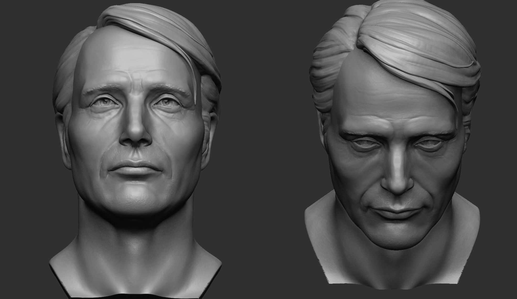 Hannibal portrait 3D model 3D printable | CGTrader