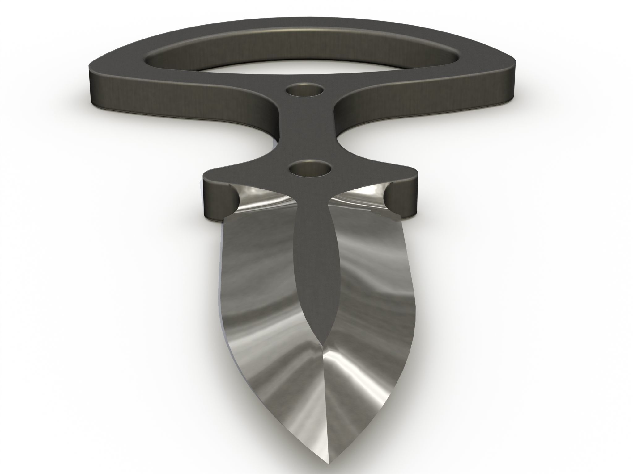 Push Dagger 3d Model Max Stl Sldprt Sldasm Slddrw Pdf