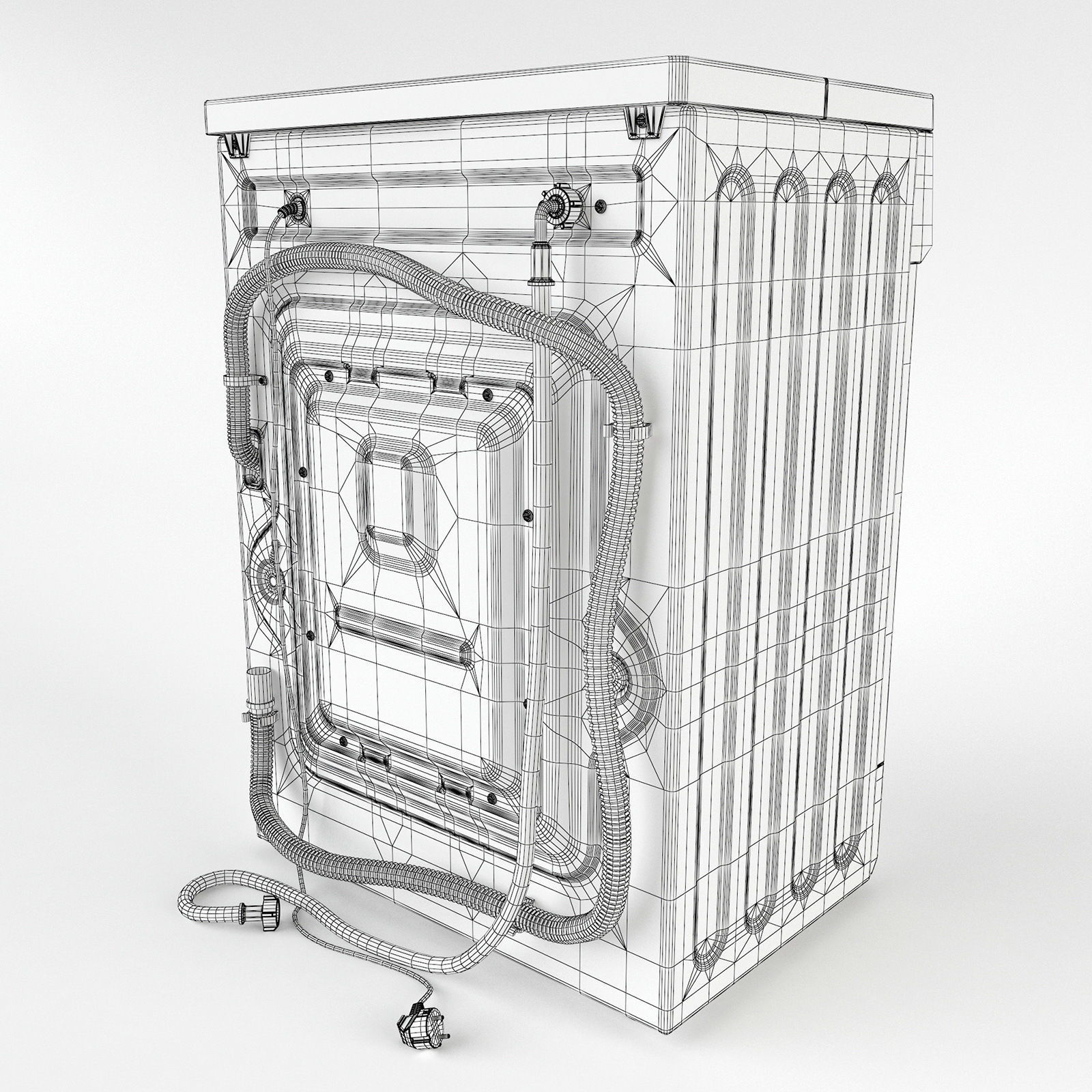 LG Washing Machine 3D model | CGTrader
