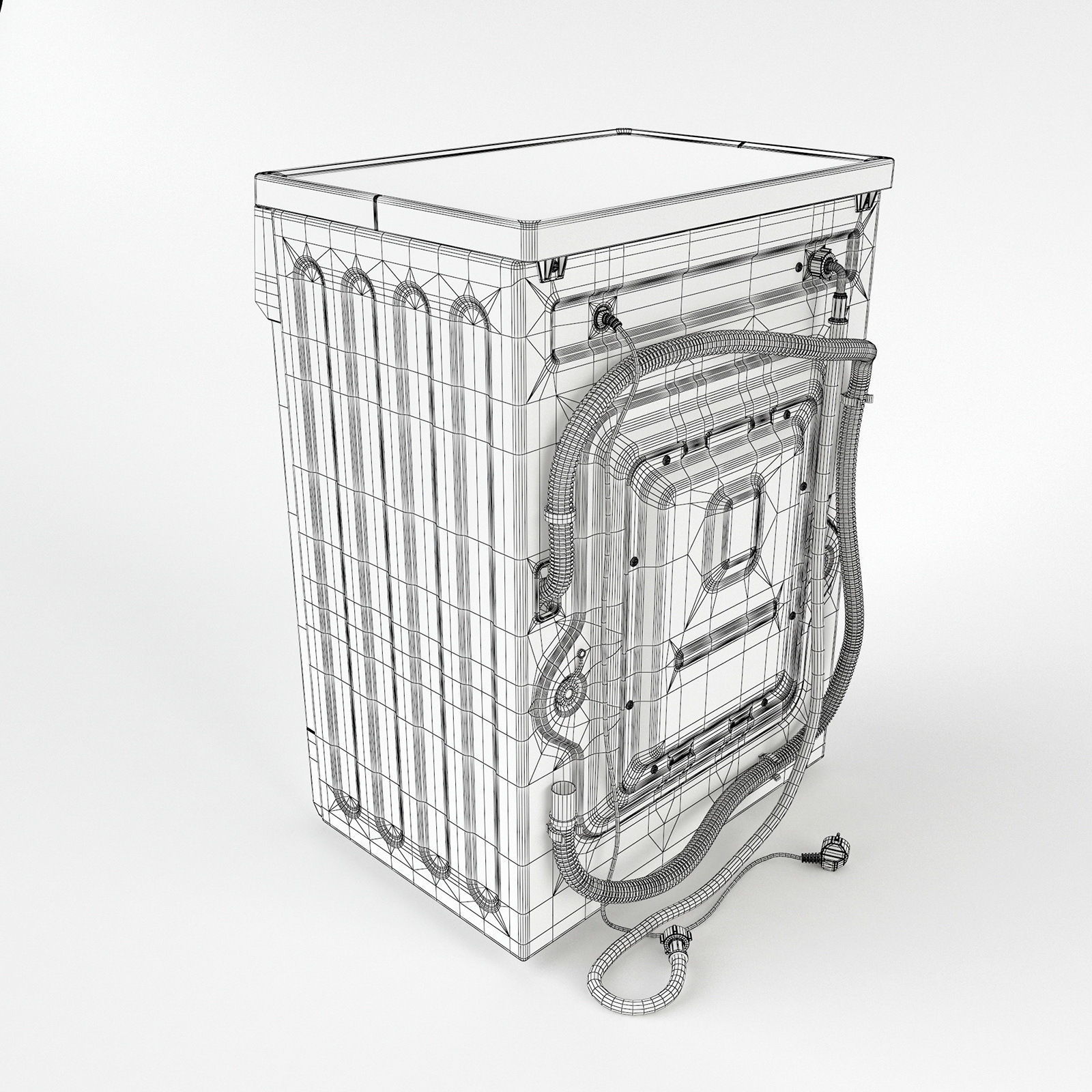 LG Washing Machine 3D model | CGTrader