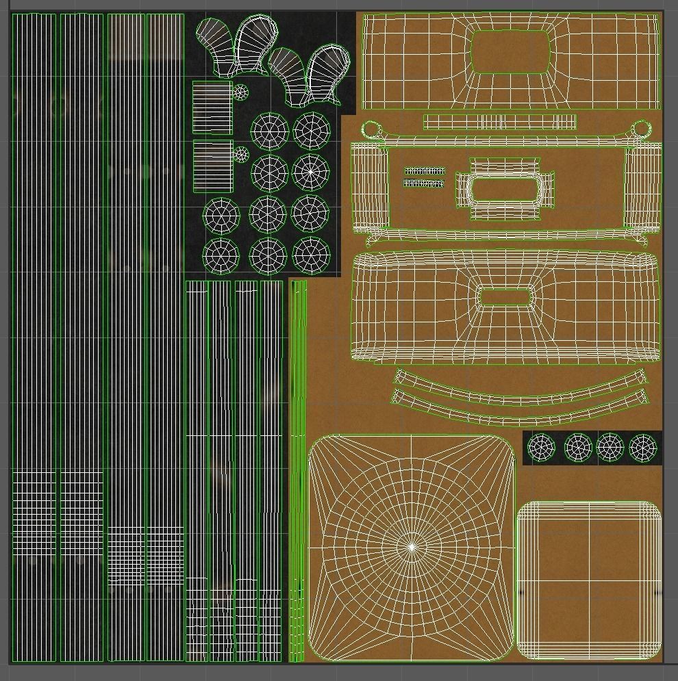 Foldable plastic chair 3D model | CGTrader