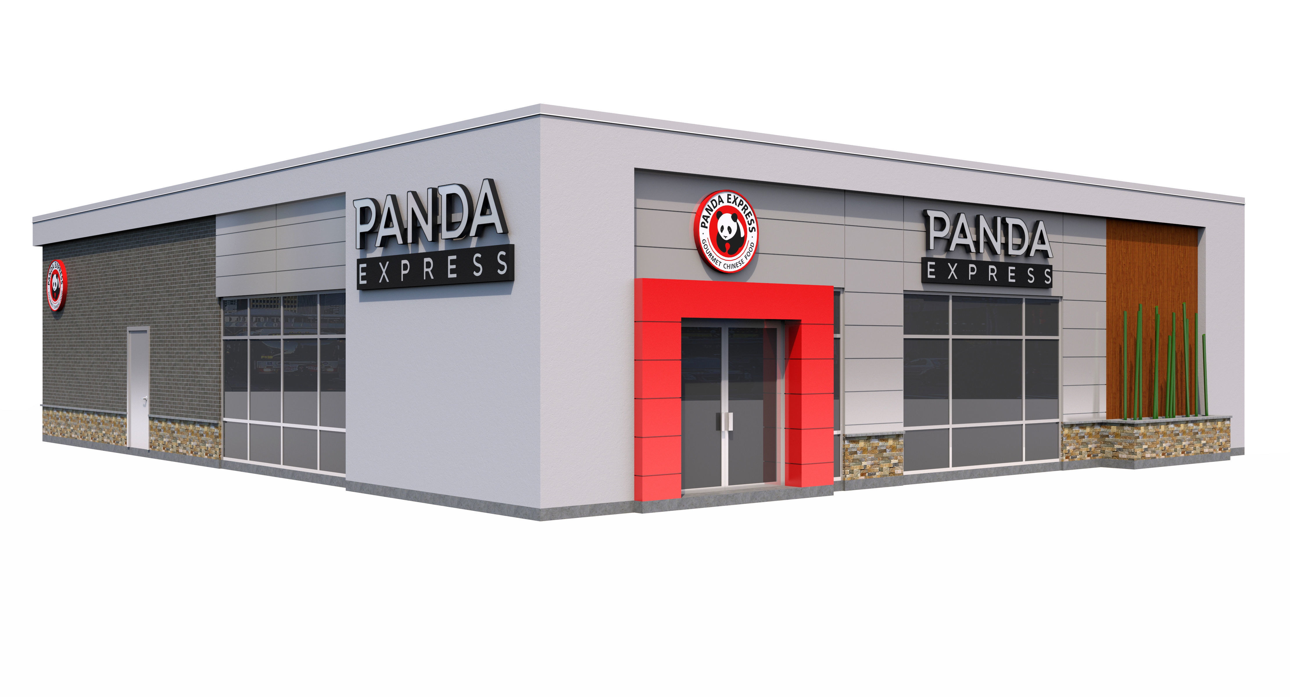 Panda Express 3D model | CGTrader