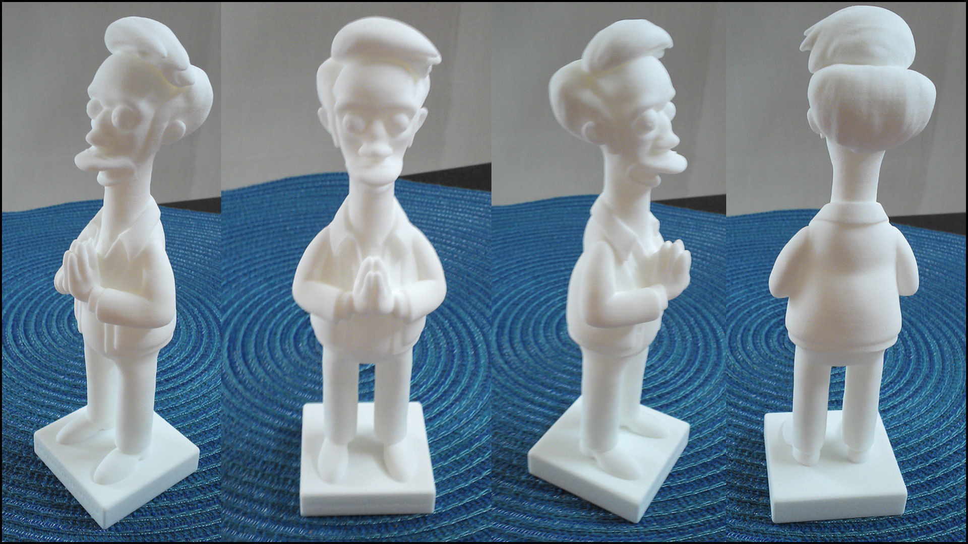 Apu from the Simpsons 3D model 3D printable | CGTrader