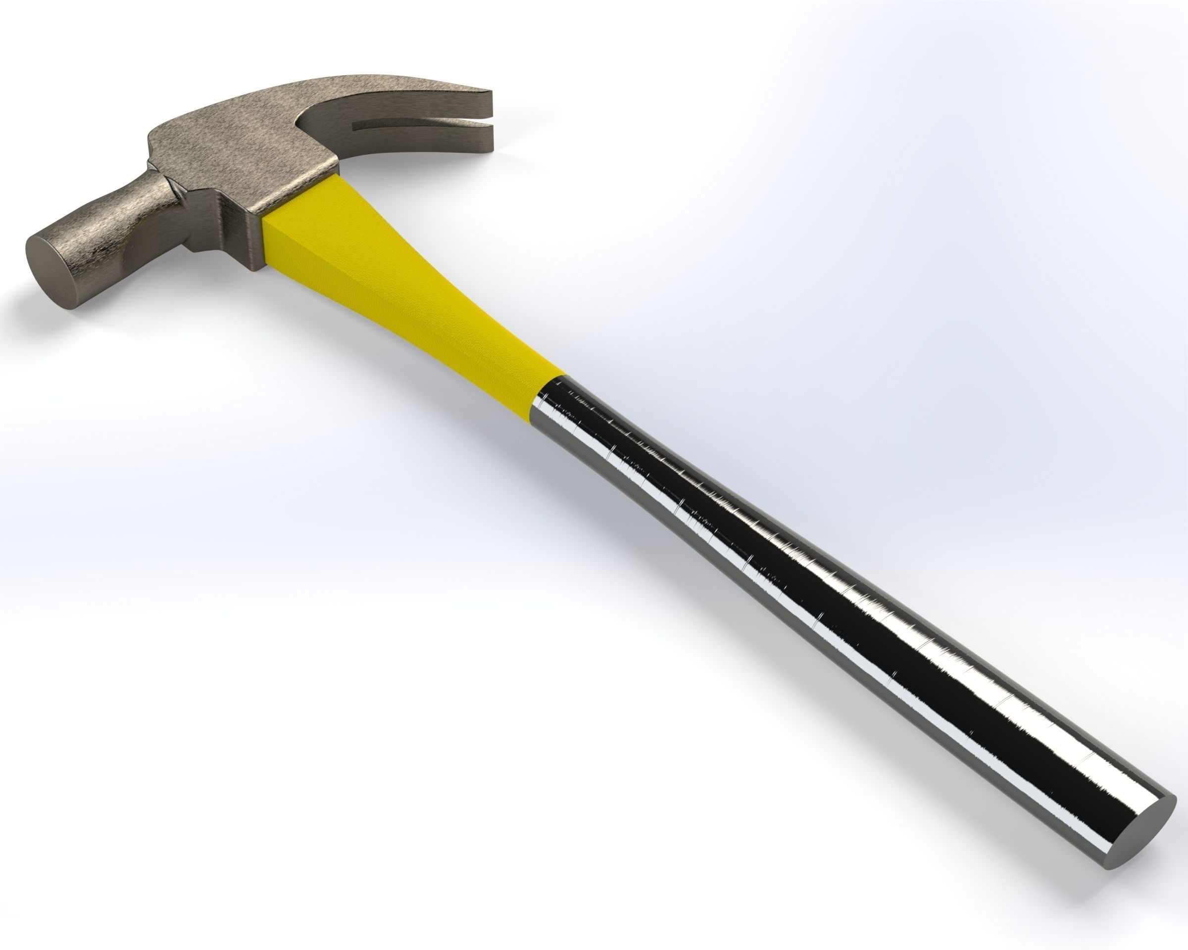 Hummer hammer free 3D model | CGTrader