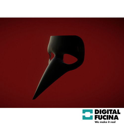 Crowie - Crow mask for halloween 3D model 3D printable | CGTrader