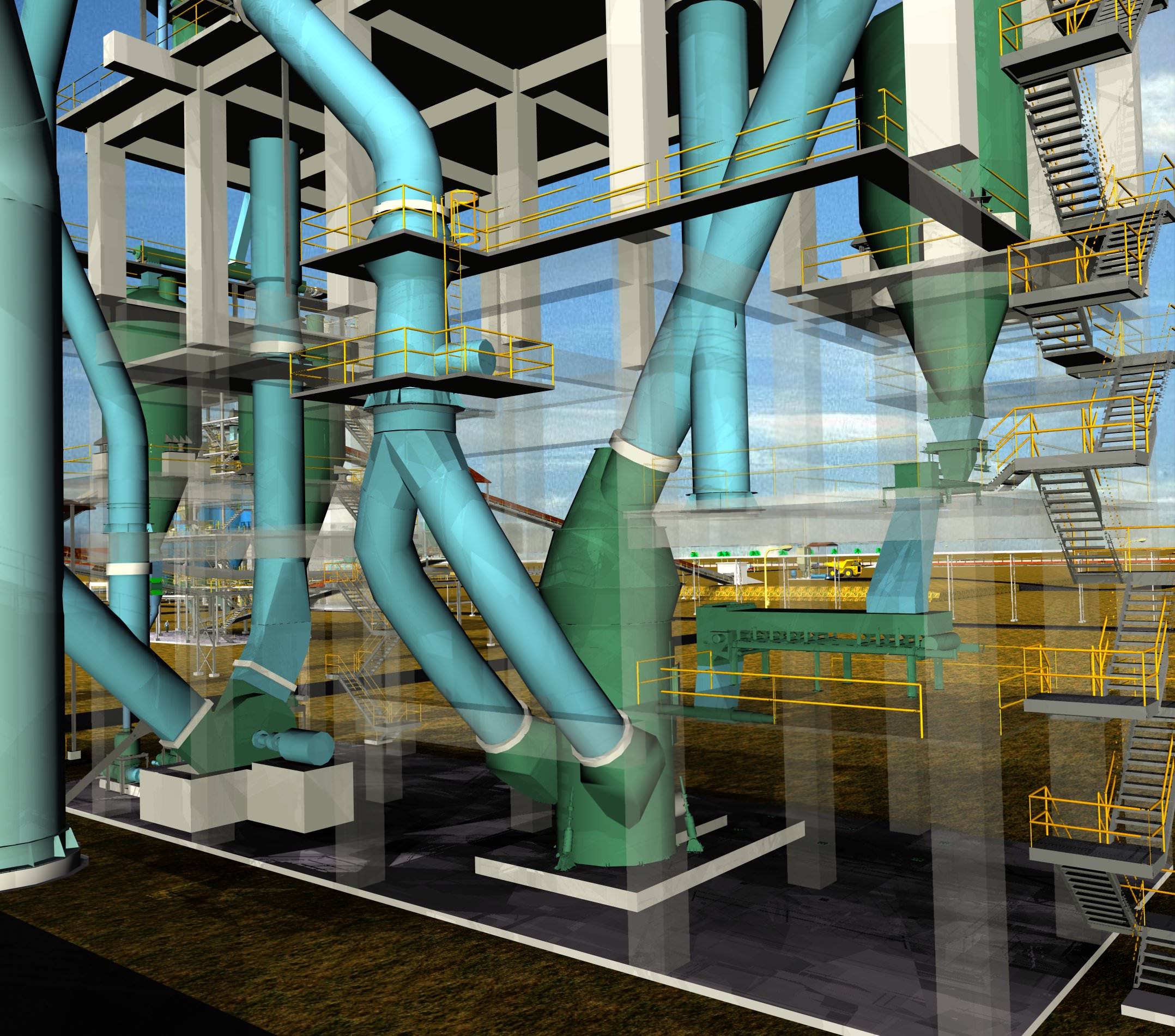 Coal Mill Department free 3D Model DWG - CGTrader.com