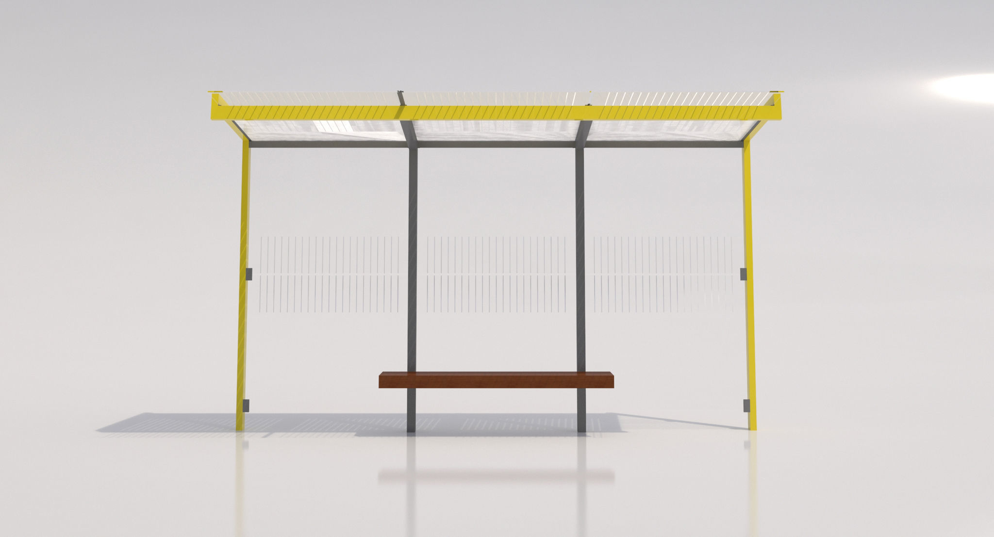 MMCite Geomere 300 Bus Shelter 3D model | CGTrader
