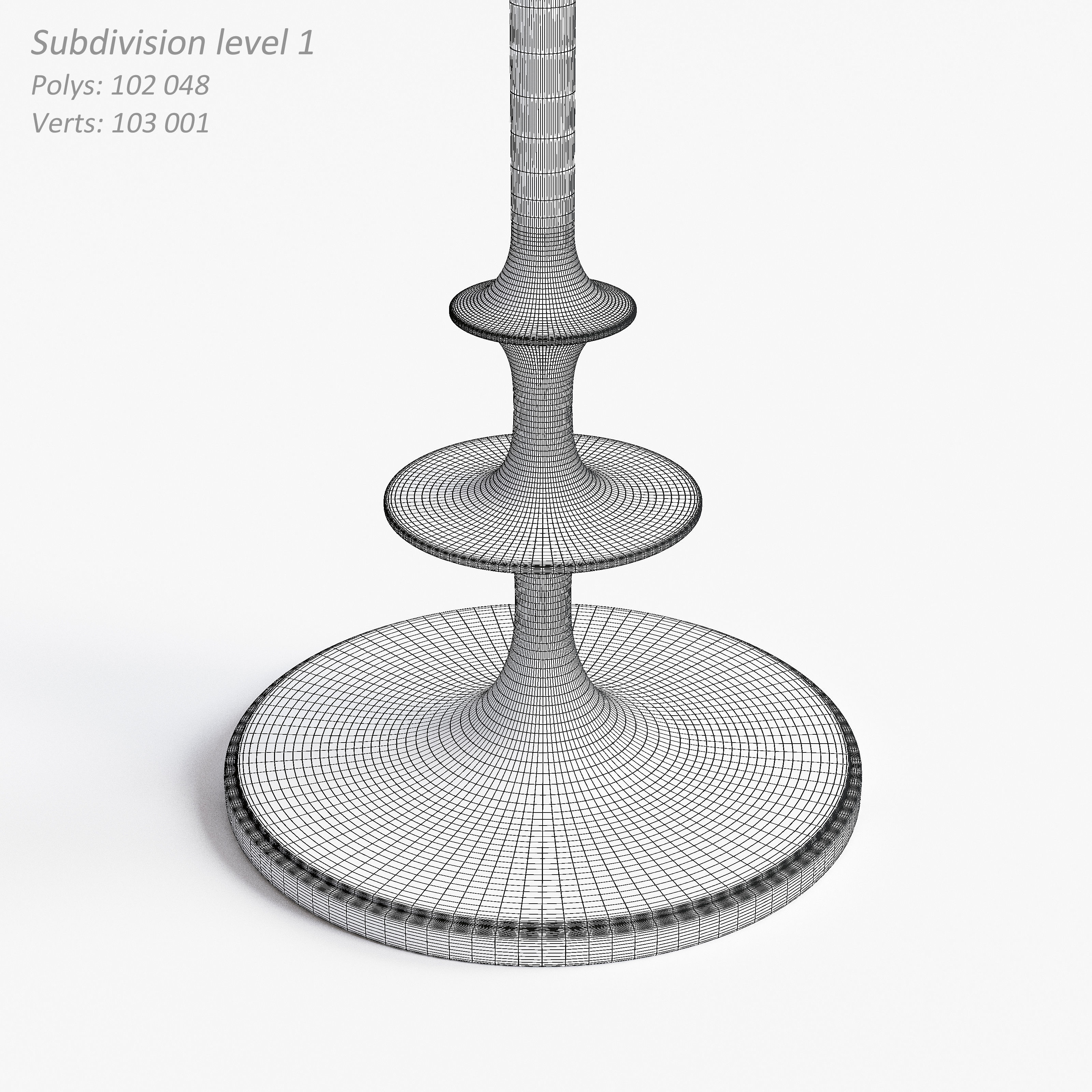 Mimi Floor Lamp 3D model | CGTrader