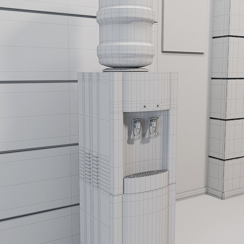 Water cooler 3D model | CGTrader