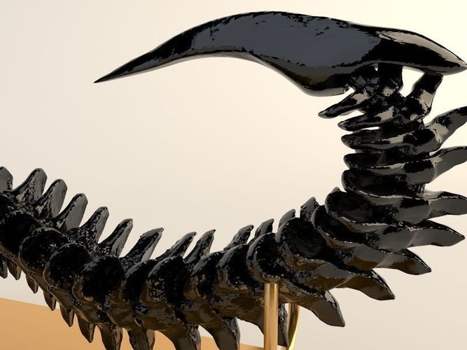 THE TAIL OF ALIEN 3D Model 3D printable STL | CGTrader.com
