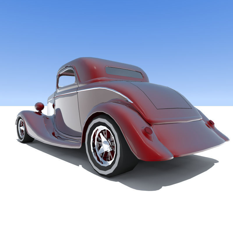Hot Rod free 3D model | CGTrader