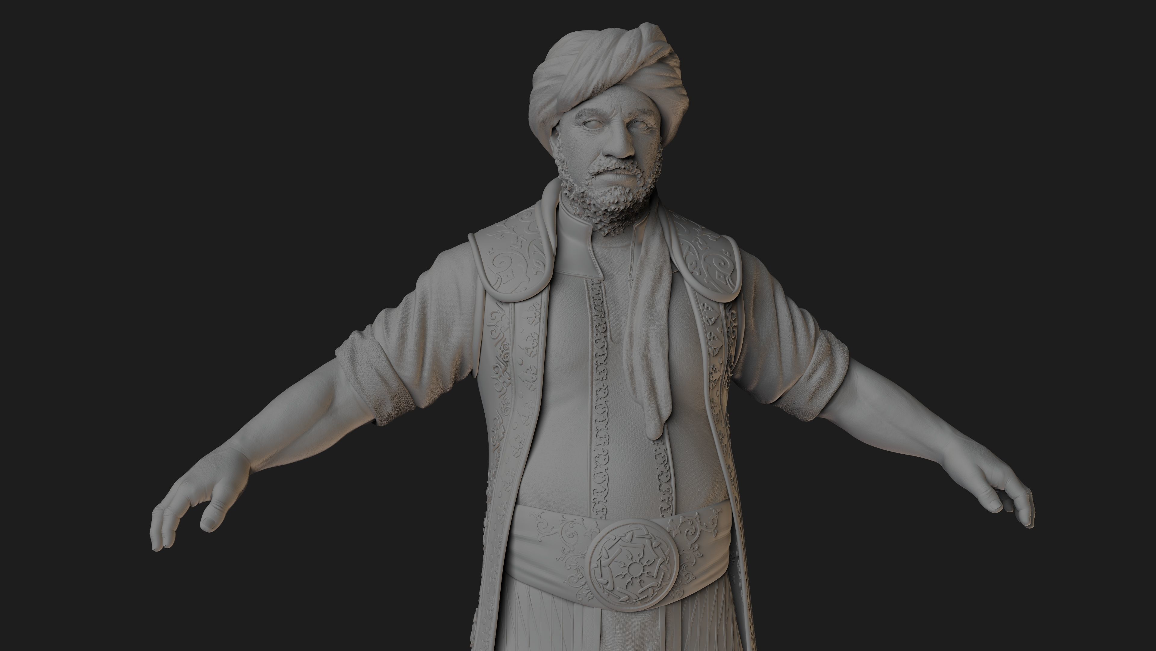Arabian Character 3D model | CGTrader