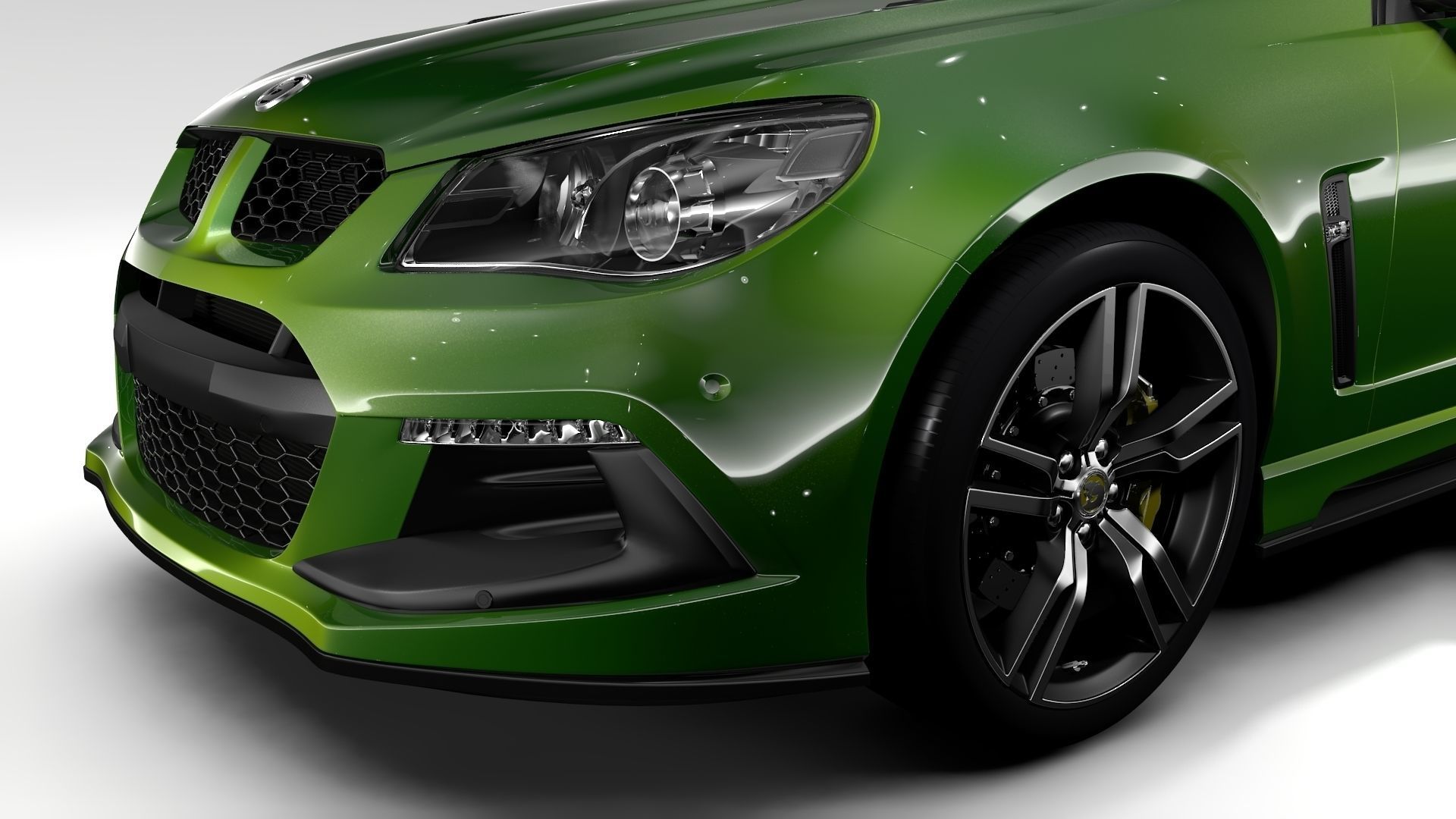 HSV Clubsport R8 Tourer Gen F2 2017 3D model | CGTrader