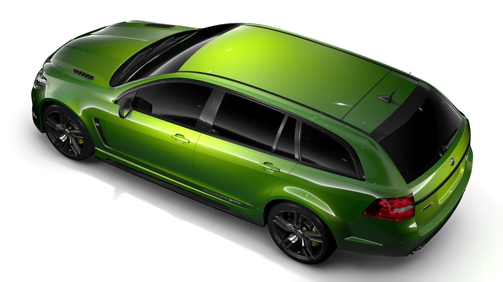 HSV Clubsport R8 Tourer Gen F2 2017 3D model | CGTrader