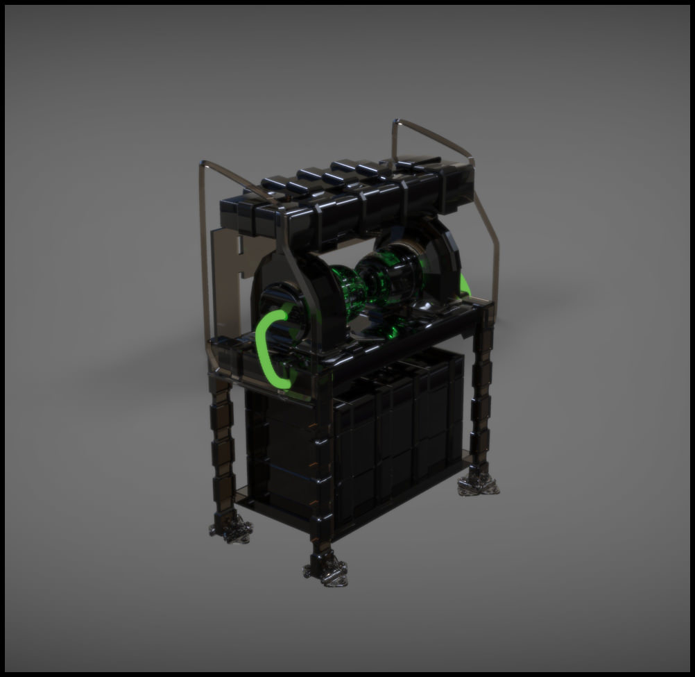 Future Generator 3D model | CGTrader