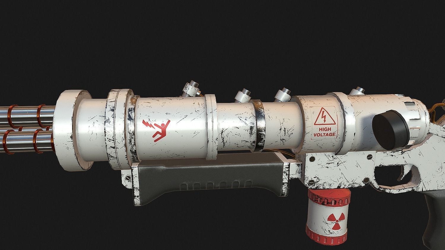 3D model Next Gen Sci-Fi Gun VR / AR / low-poly | CGTrader