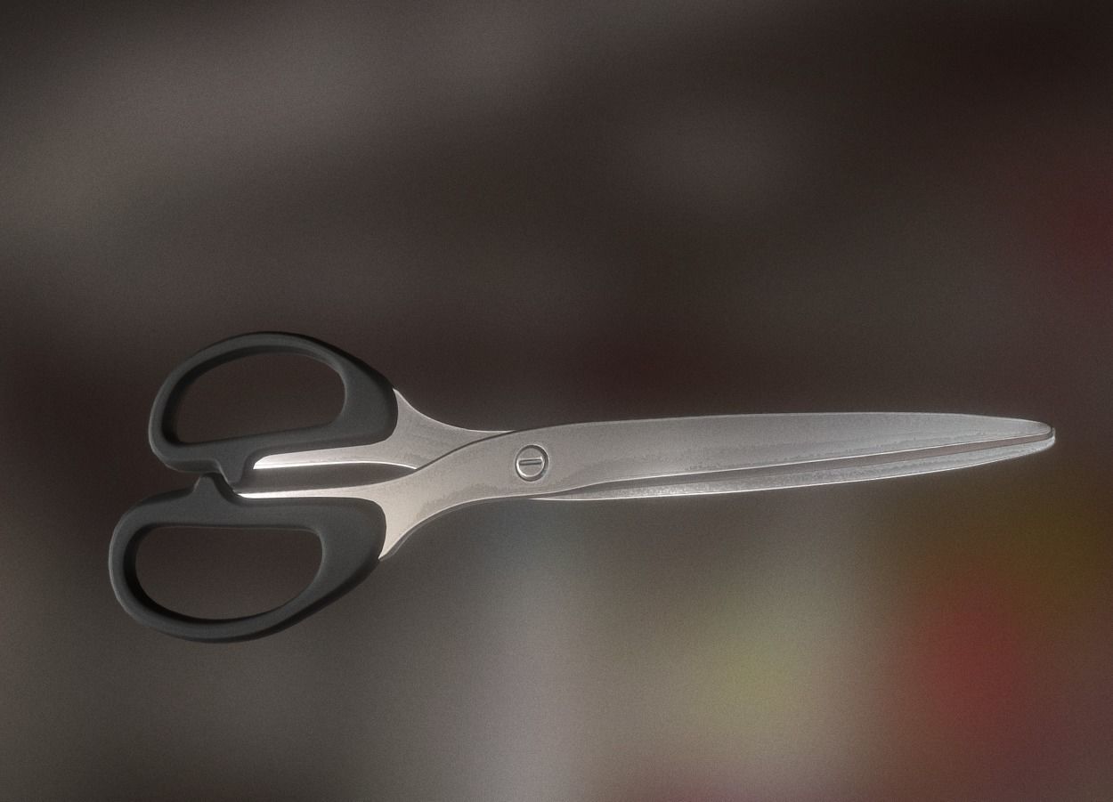 3D model Scissors Rigged And Animated Pack VR / AR / low-poly rigged ...