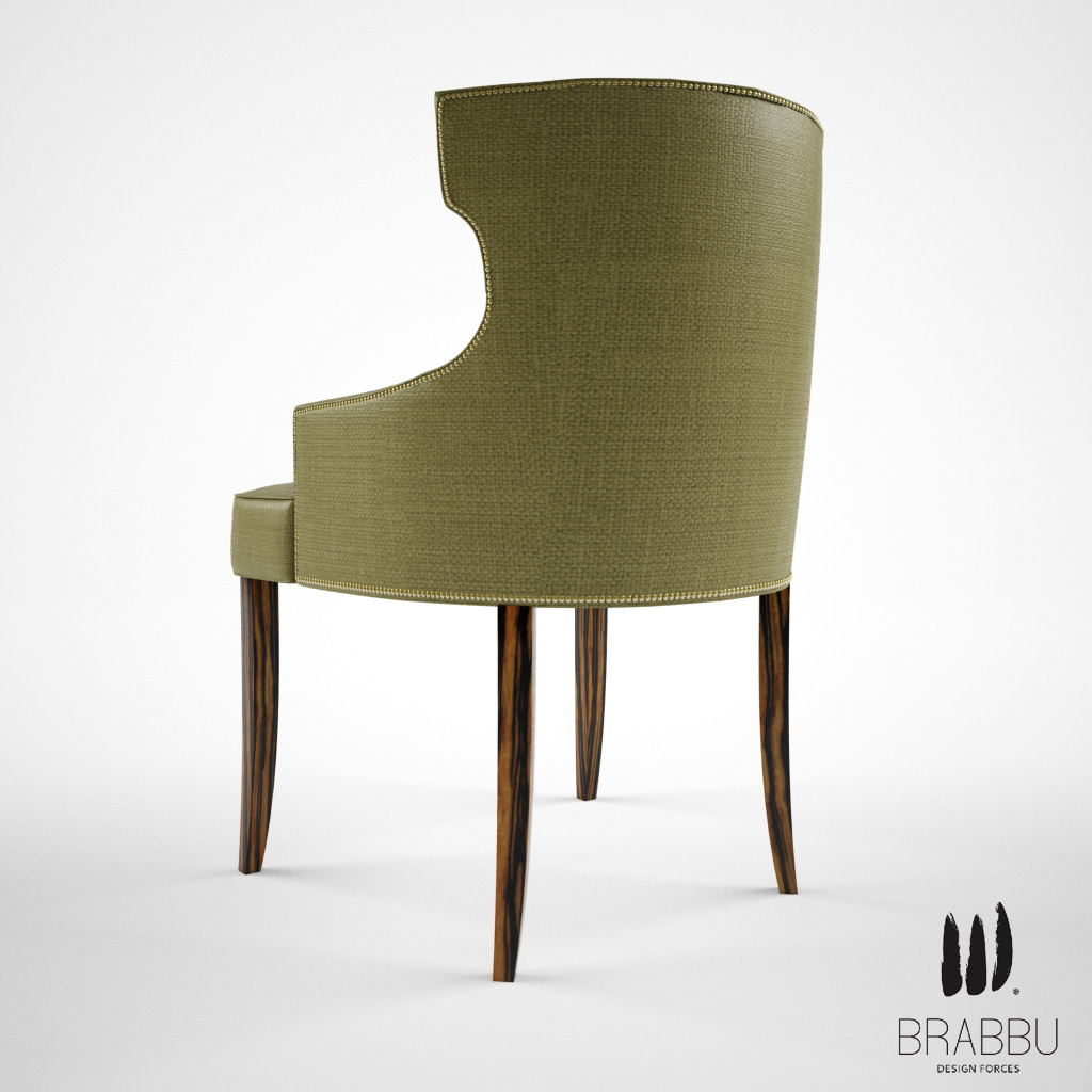 Brabbu Maori dining chair 3D model | CGTrader