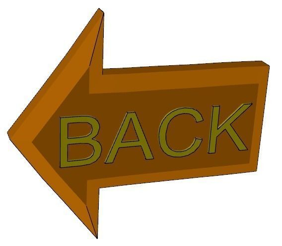 back arrow free VR / AR / low-poly 3D model | CGTrader