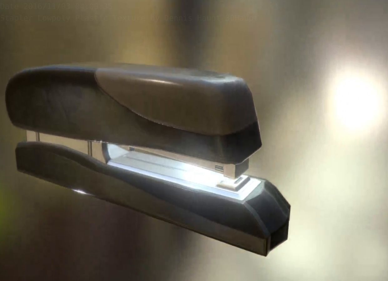3D model Stapler Rigged And Animated Plastic Version VR / AR / low-poly rigged animated | CGTrader