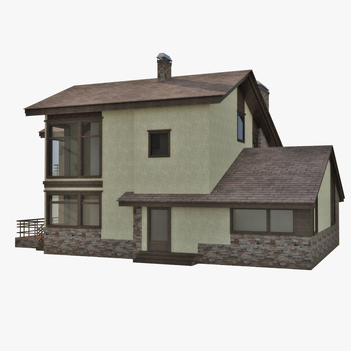 Cottage 3D model | CGTrader