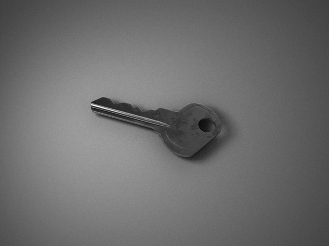 Simple Key free 3D model | CGTrader