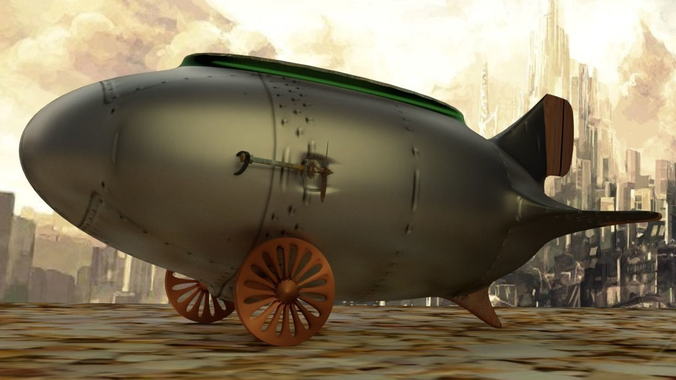 Steampunk Blimp