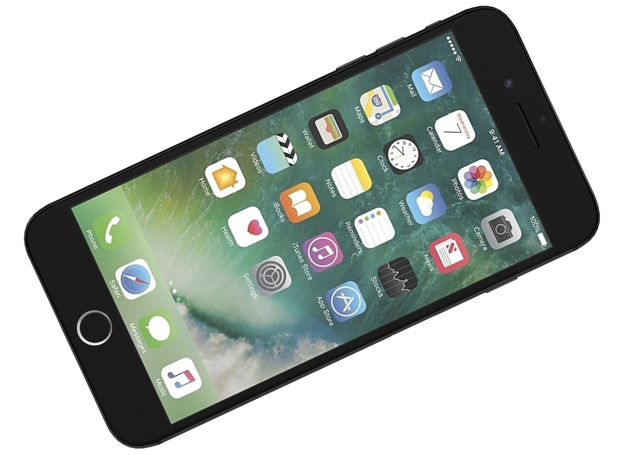 Apple iPhone 7 Plus Black 3D model | CGTrader