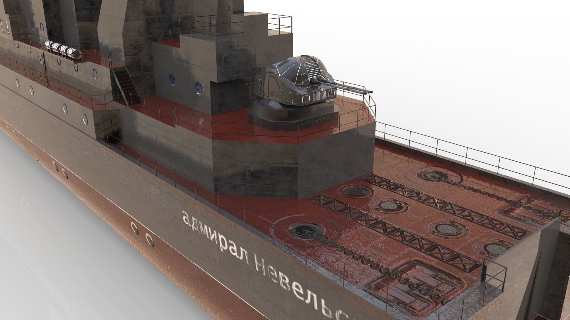 3D model Ropucha Class Landing Ship VR / AR / low-poly | CGTrader
