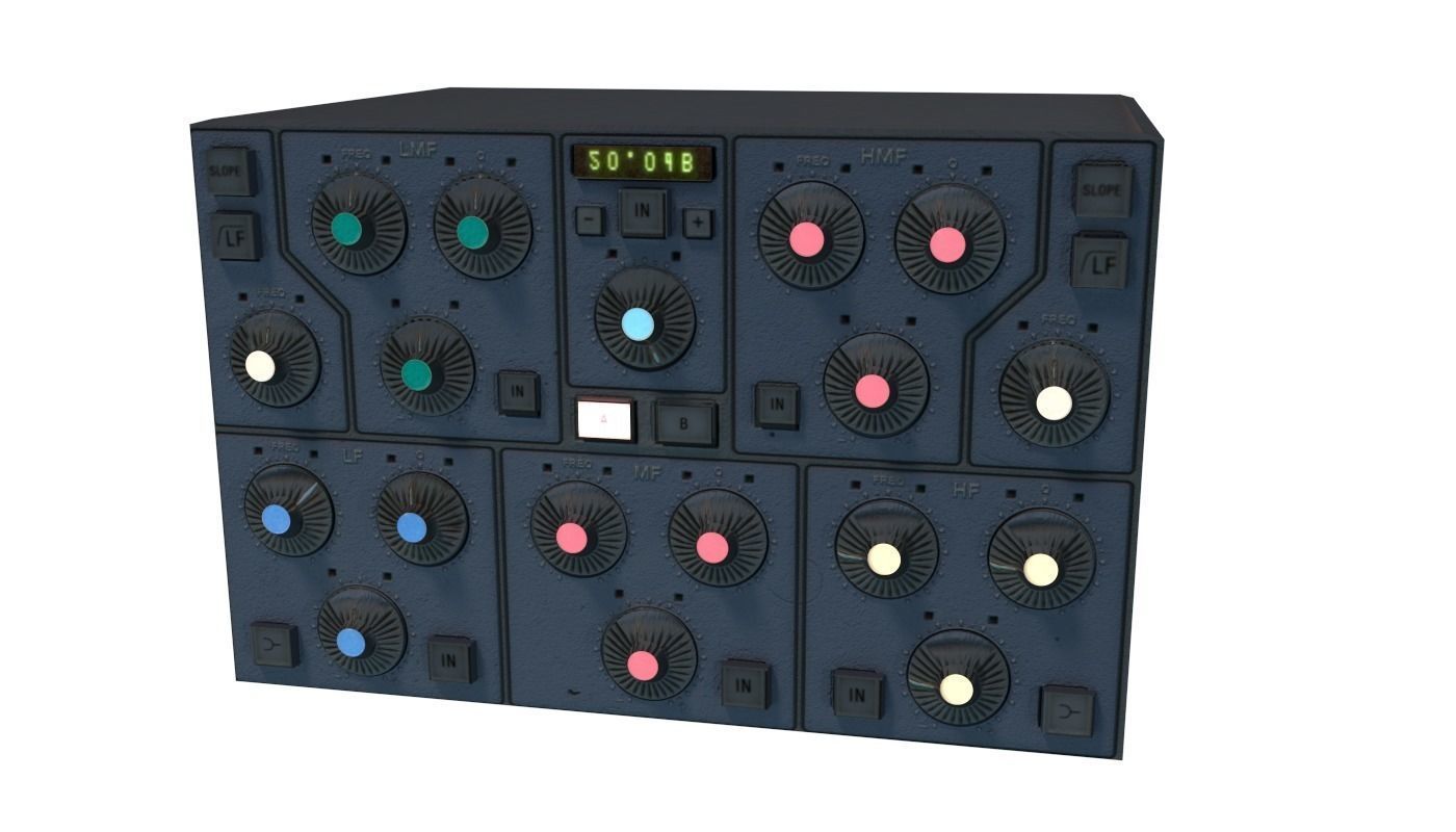 3D model Modular Electronics Scenery Props Environment Pack Sci Fi VR ...