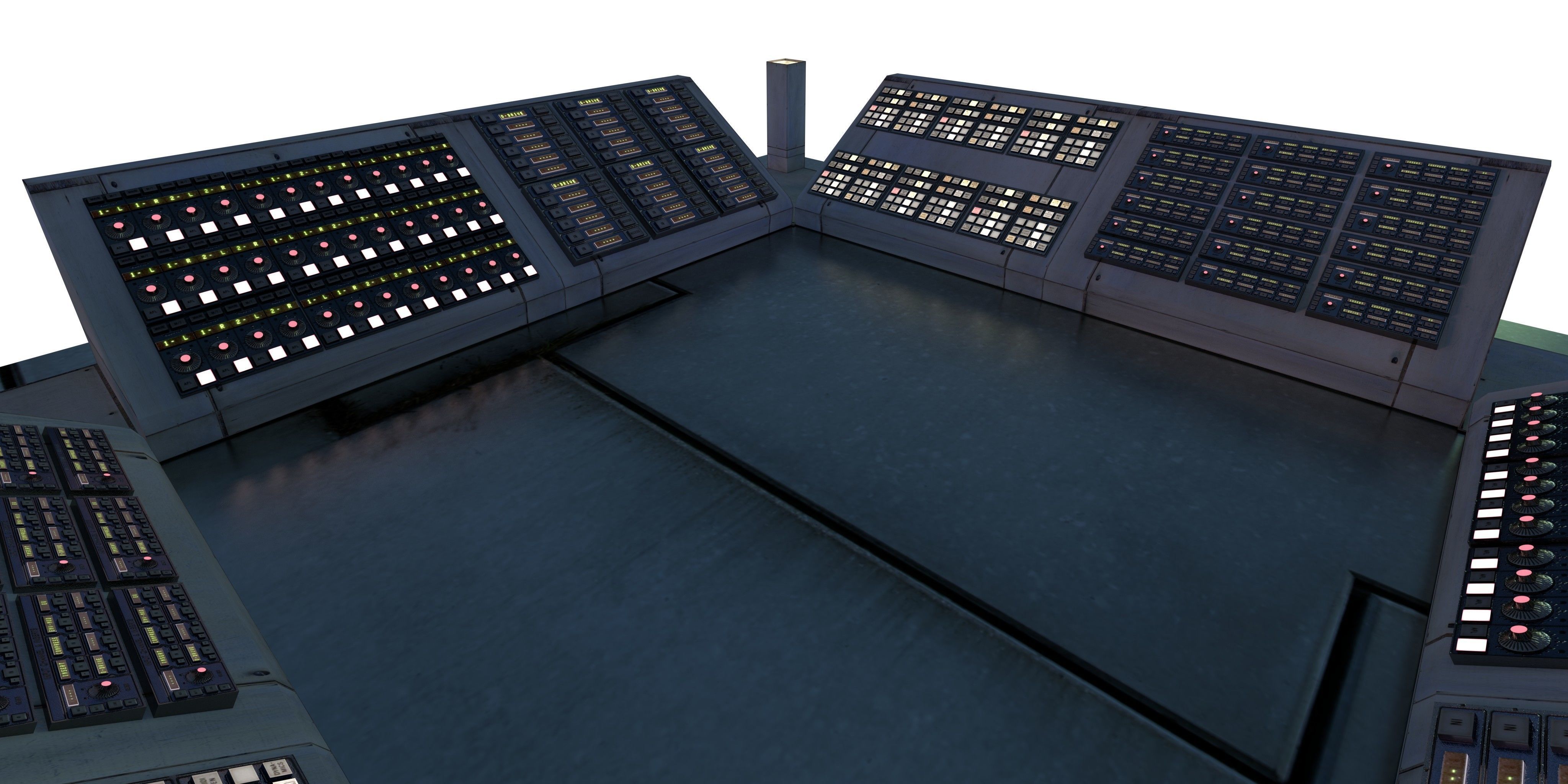 3D model Modular Electronics Scenery Props Environment Pack Sci Fi VR ...