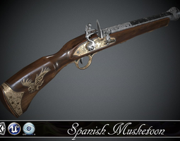 Musket 3D Models | CGTrader