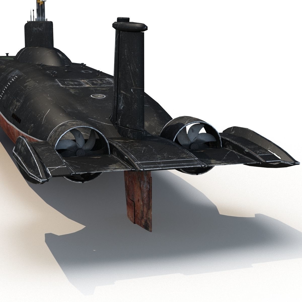 Submarine 3D model | CGTrader