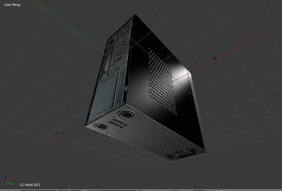 3D model PC Desctop system box 01 VR / AR / low-poly | CGTrader