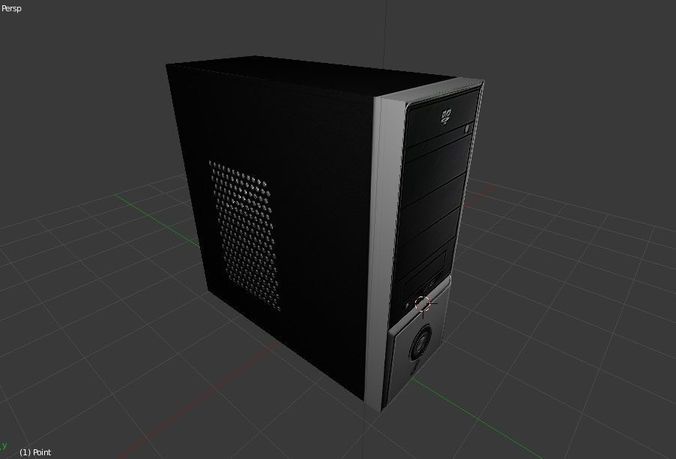 3D model PC Desctop system box 01 VR / AR / low-poly | CGTrader