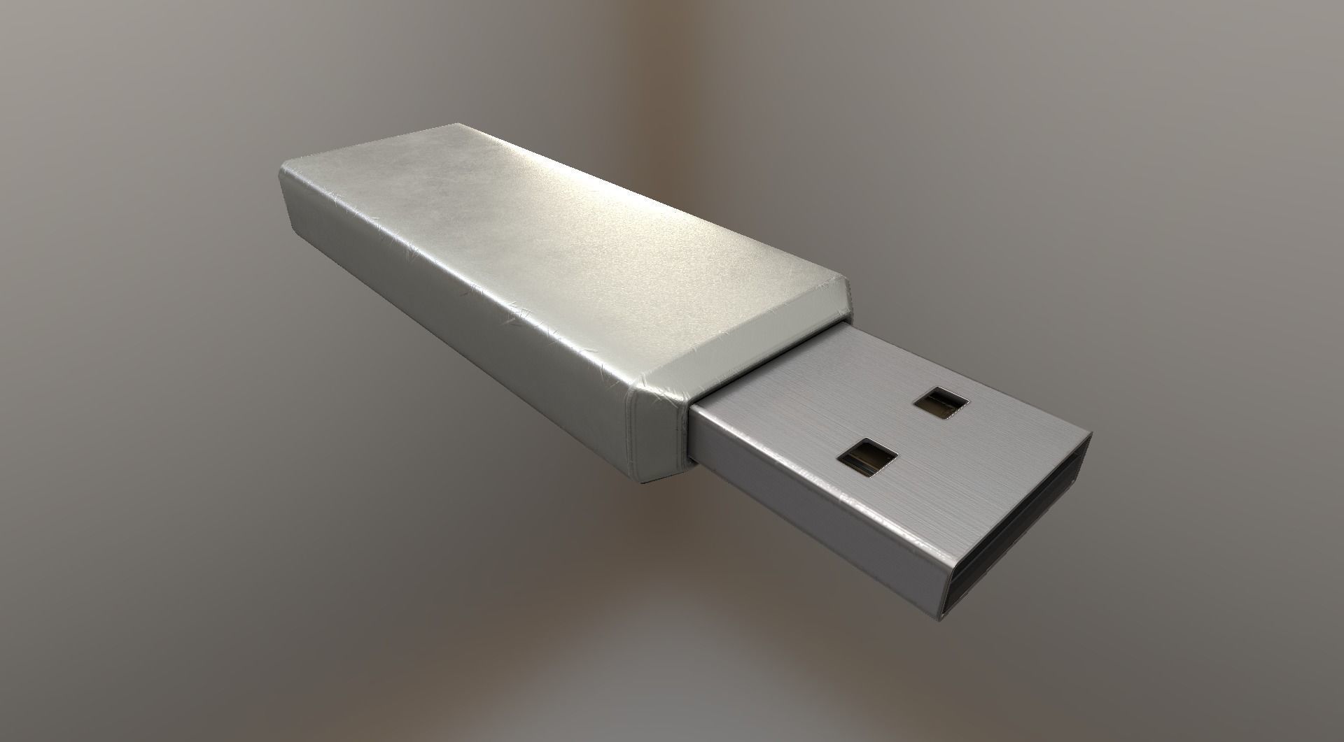 3D model USB Stick Collection - Gameready - PBR Textures VR / AR / low ...