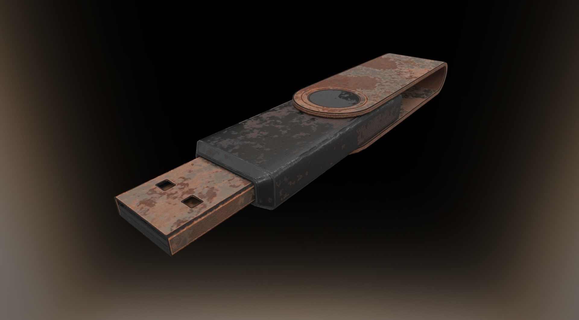 3D model USB Stick Collection - Gameready - PBR Textures VR / AR / low ...