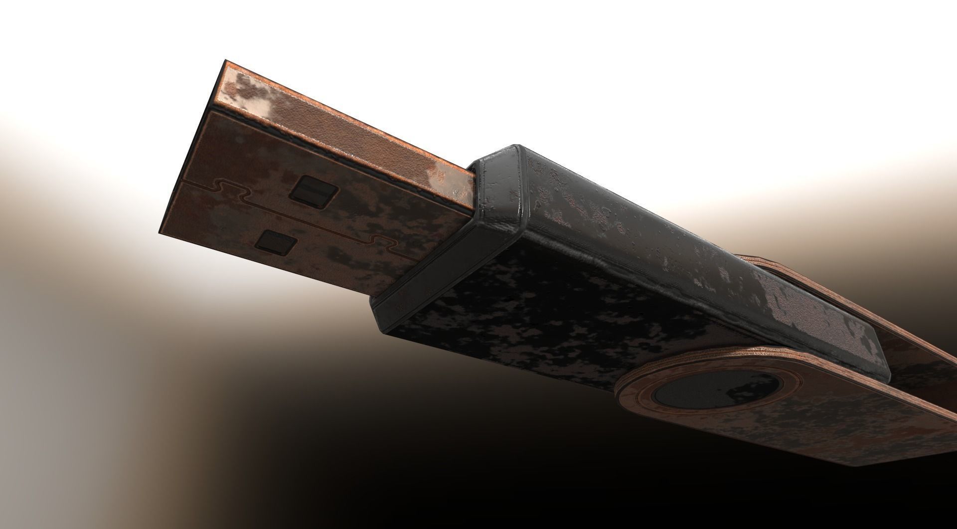 3d Model Usb Stick Collection - Gameready - Pbr Textures Vr Ar Low