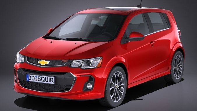Chevrolet Sonic 2017 3D model | CGTrader