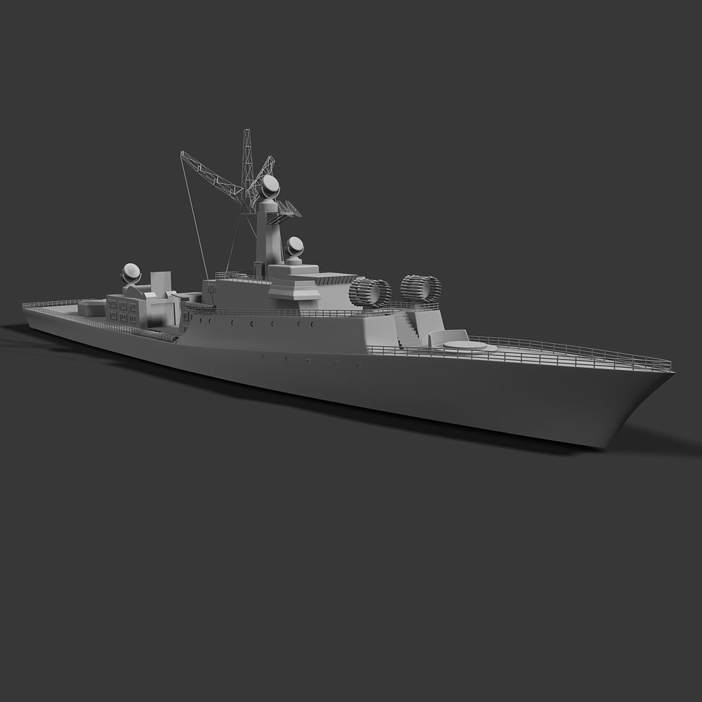 Ship Grisha Class IV 3D model | CGTrader