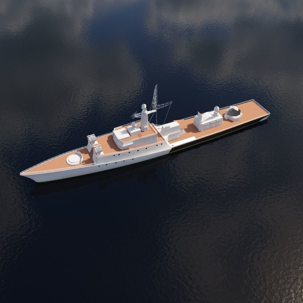 Ship Grisha Class IV 3D model | CGTrader