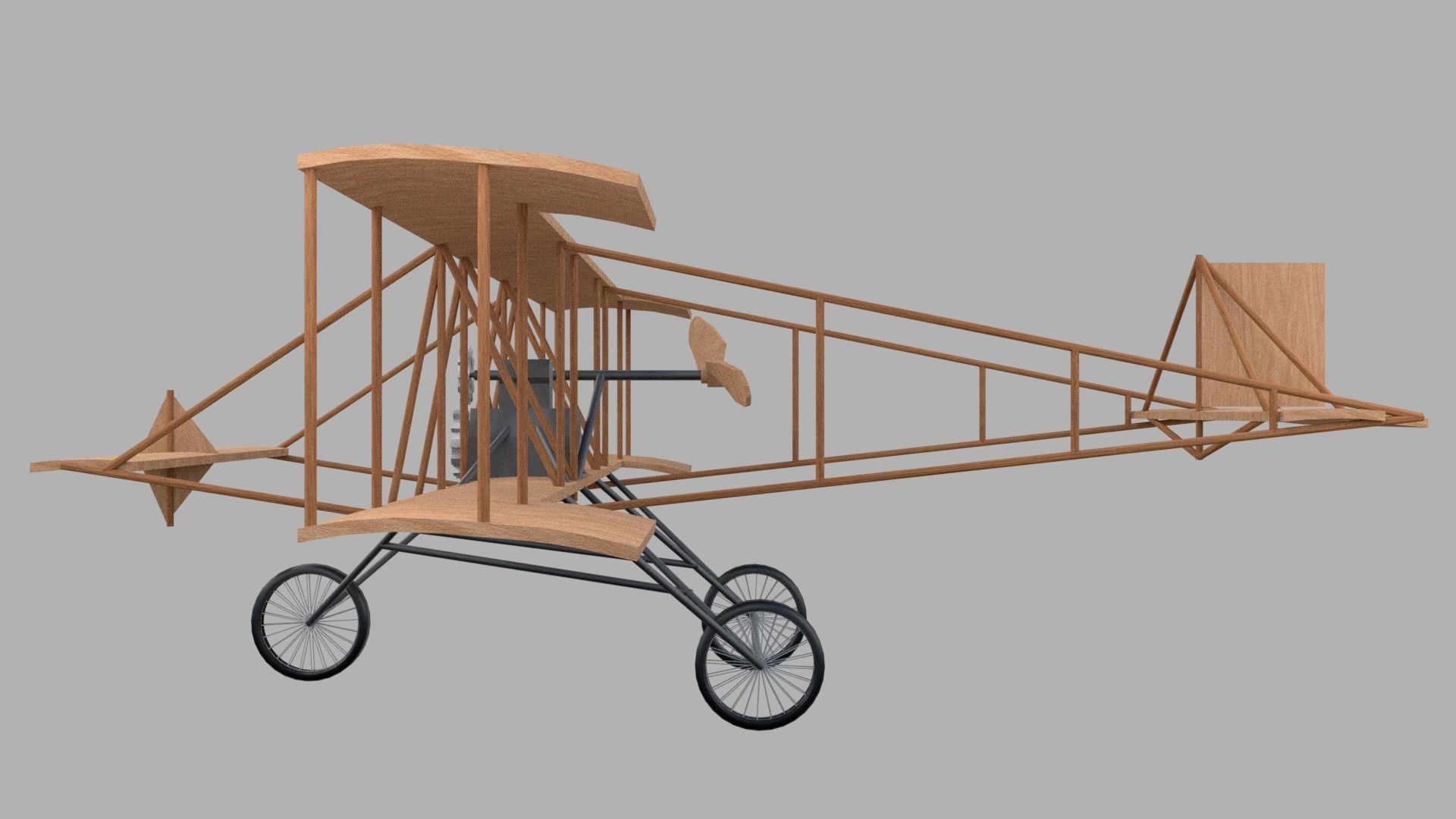 Old Plane free VR / AR / low-poly 3D model | CGTrader