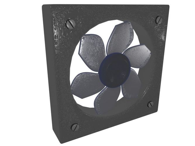 computer fan 3D model 3D model | CGTrader