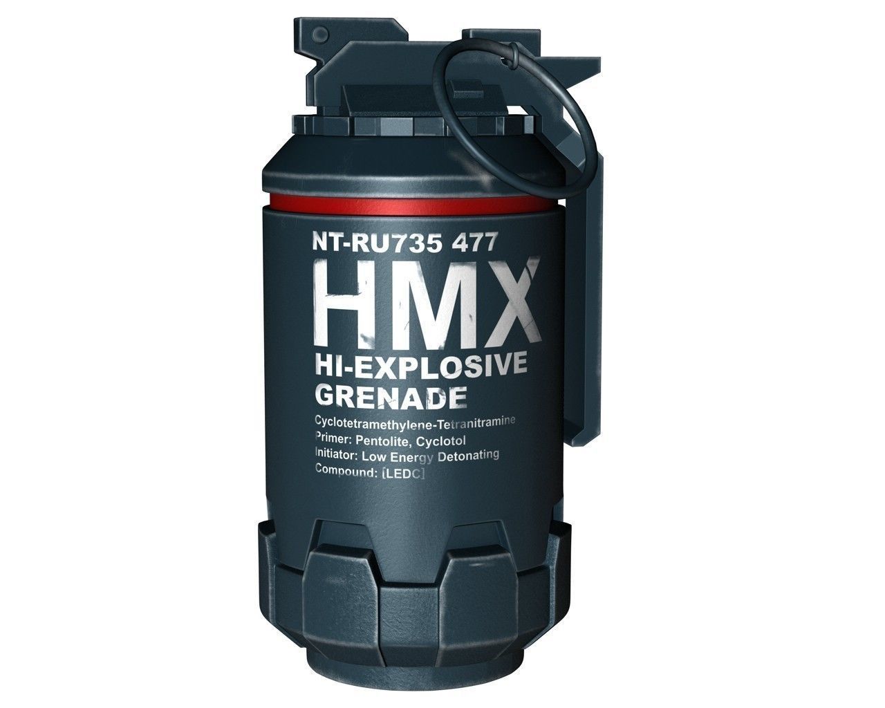 3D model HMX Elysium Grenade | CGTrader